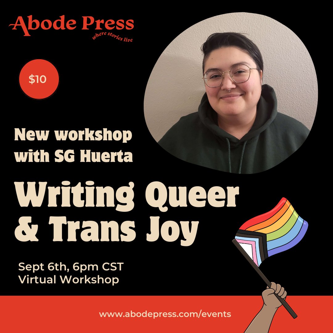 Abode Press on Twitter: "Please join us as Senior Poetry Editor, SG Huerta, teaches our first ...