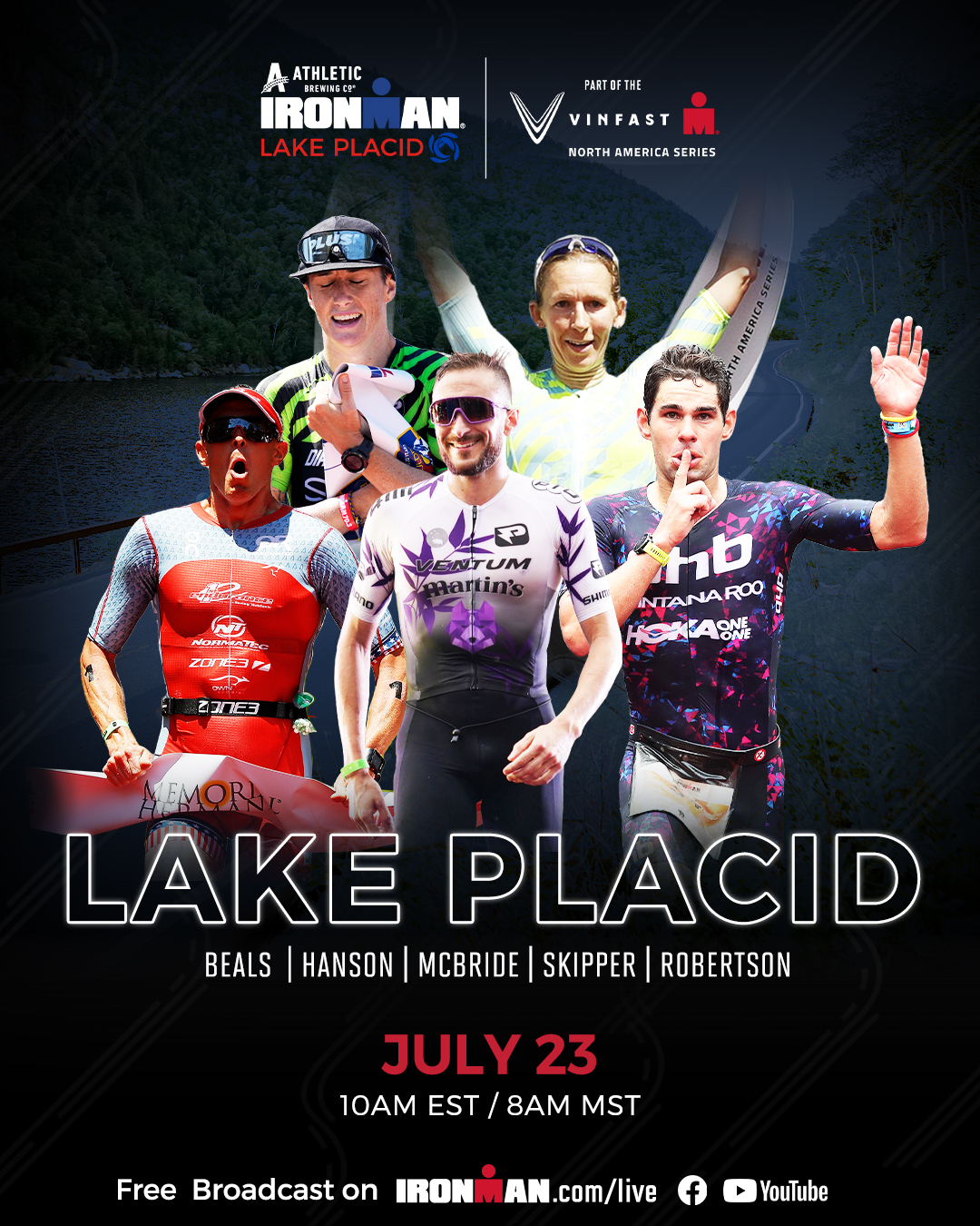 Ironman Triathlon Poster