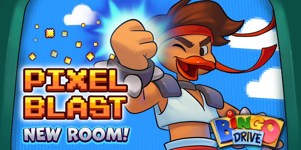 BingoDrive on Twitter: "Time for more BD Fun at the aracde! Our New Room, Pixel Blast is Now ...