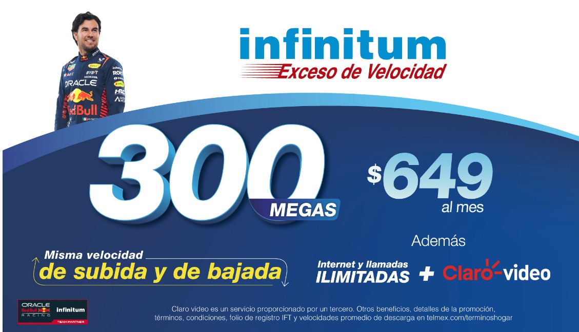 Infinitum on Twitter: "Navega a #ExcesoDeVelocidad con #300Megas sin interrupciones. Contrata # ...