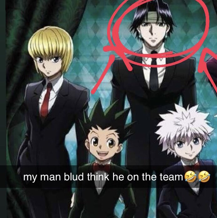 Gabriel ♱ On Twitter Its Time I Bring These Images Back Chrollo Has His Fuckass Troupe