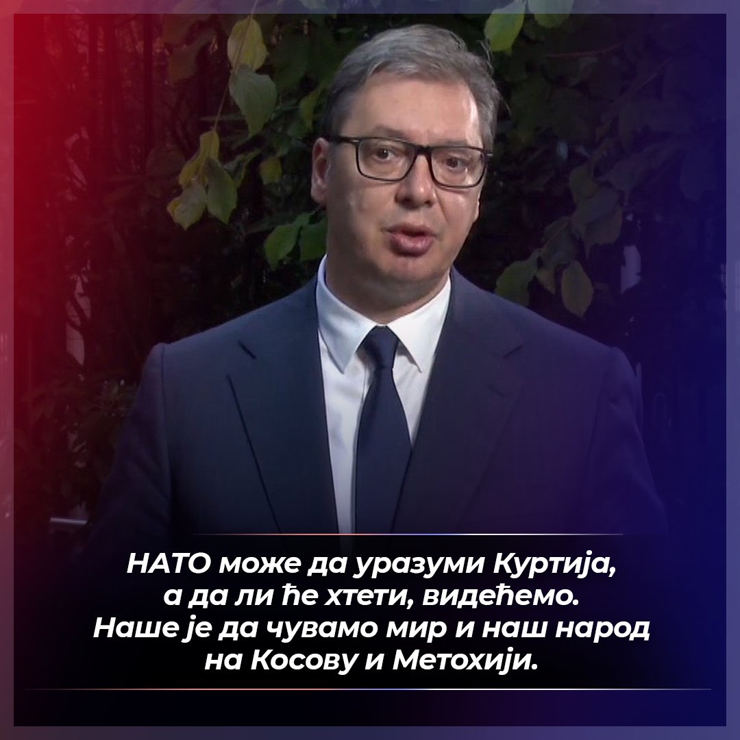 СНС СРБИЈА On Twitter НАТО може да уразуми Куртија а да ли ће хтети видећемо Наше је да