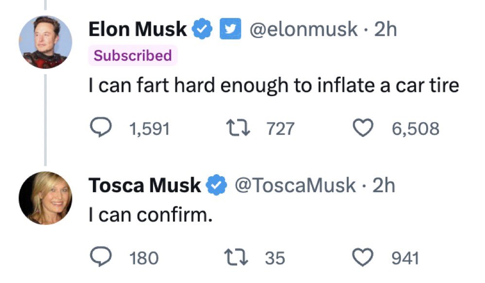 Elon Musk (Parody) on Twitter: Elon Musk (Parody) on Twitter: