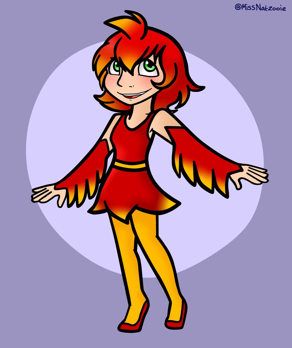 💙Nat ️ on Twitter: "Wanted to redraw human Kazooie in an outfit that I gave her around 10 years ...
