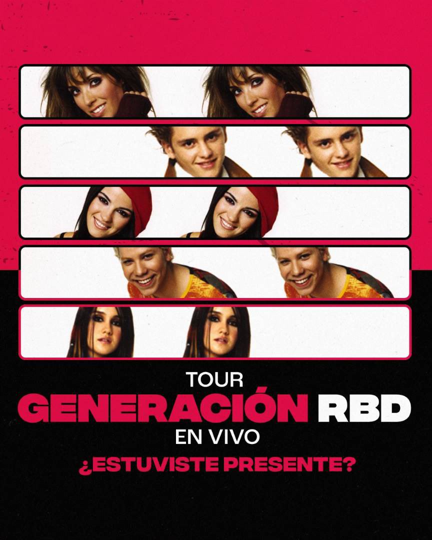 RBD on Twitter: "¡El álbum Tour Generación RBD en vivo cumple 18 años y es, sin duda ...