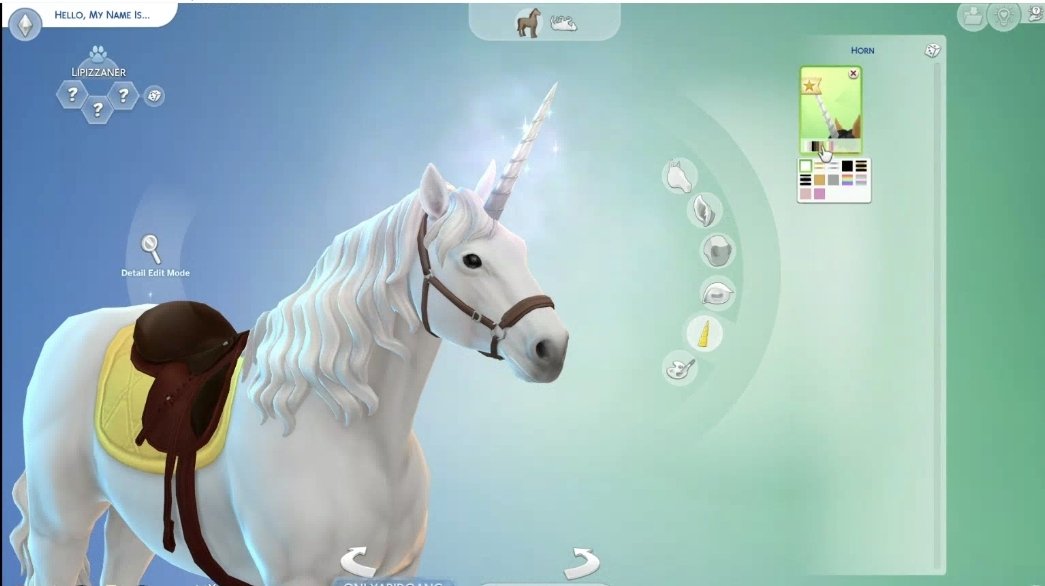 Sims 3 Pets Unicorn
