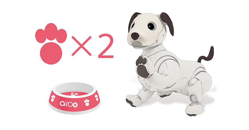 aibo on Twitter: "今日から8月14日まで、#aiboのごはん で「もぐもぐスタンプ2倍キャンペーン」が開催中！えさ1つにつき、もぐもぐスタンプ🐾が通常の2倍もらえます。いつも ...