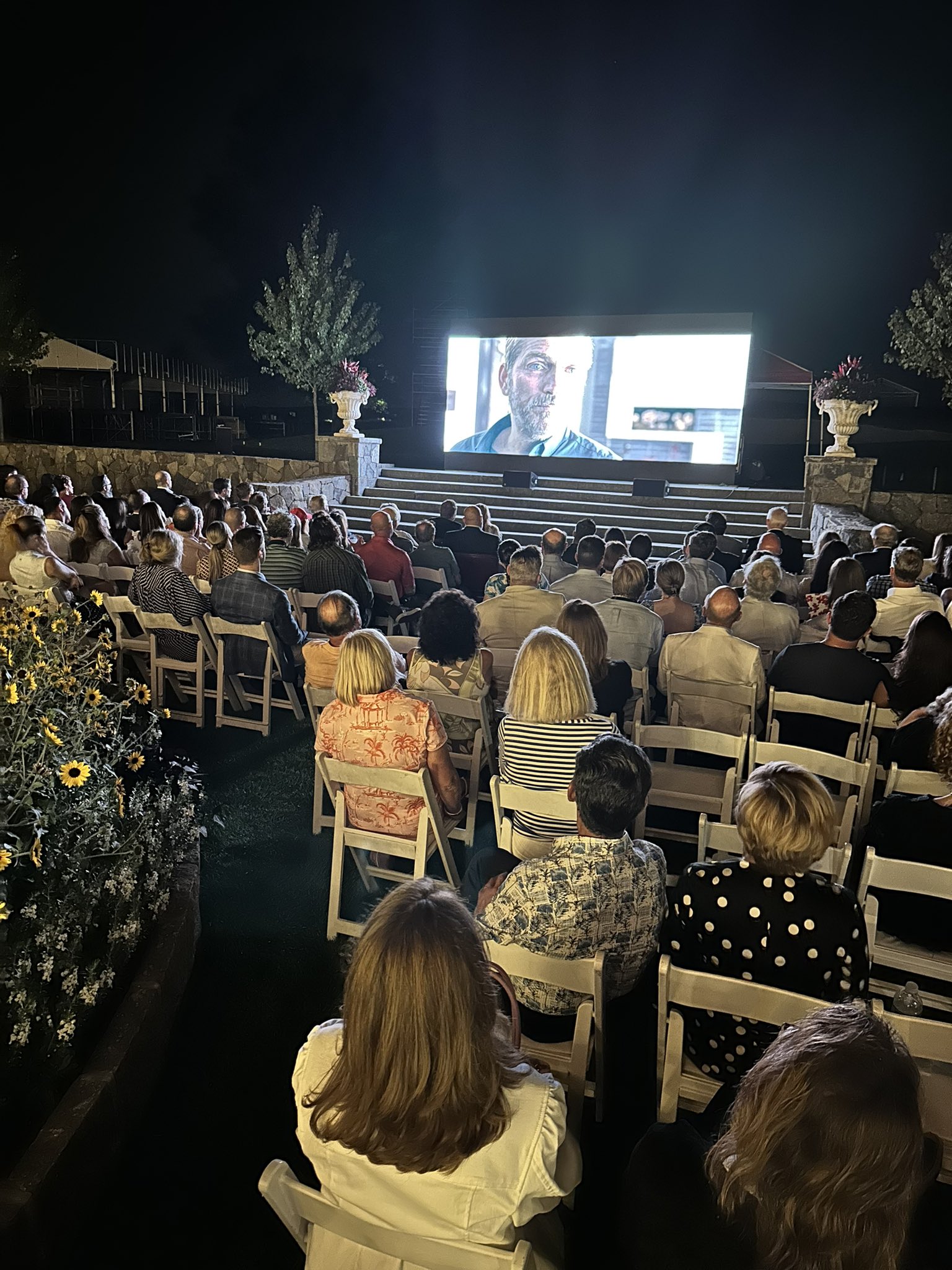 Noah Benjamin on Twitter: "Movie Night With the President - Sound of Freedom with ...