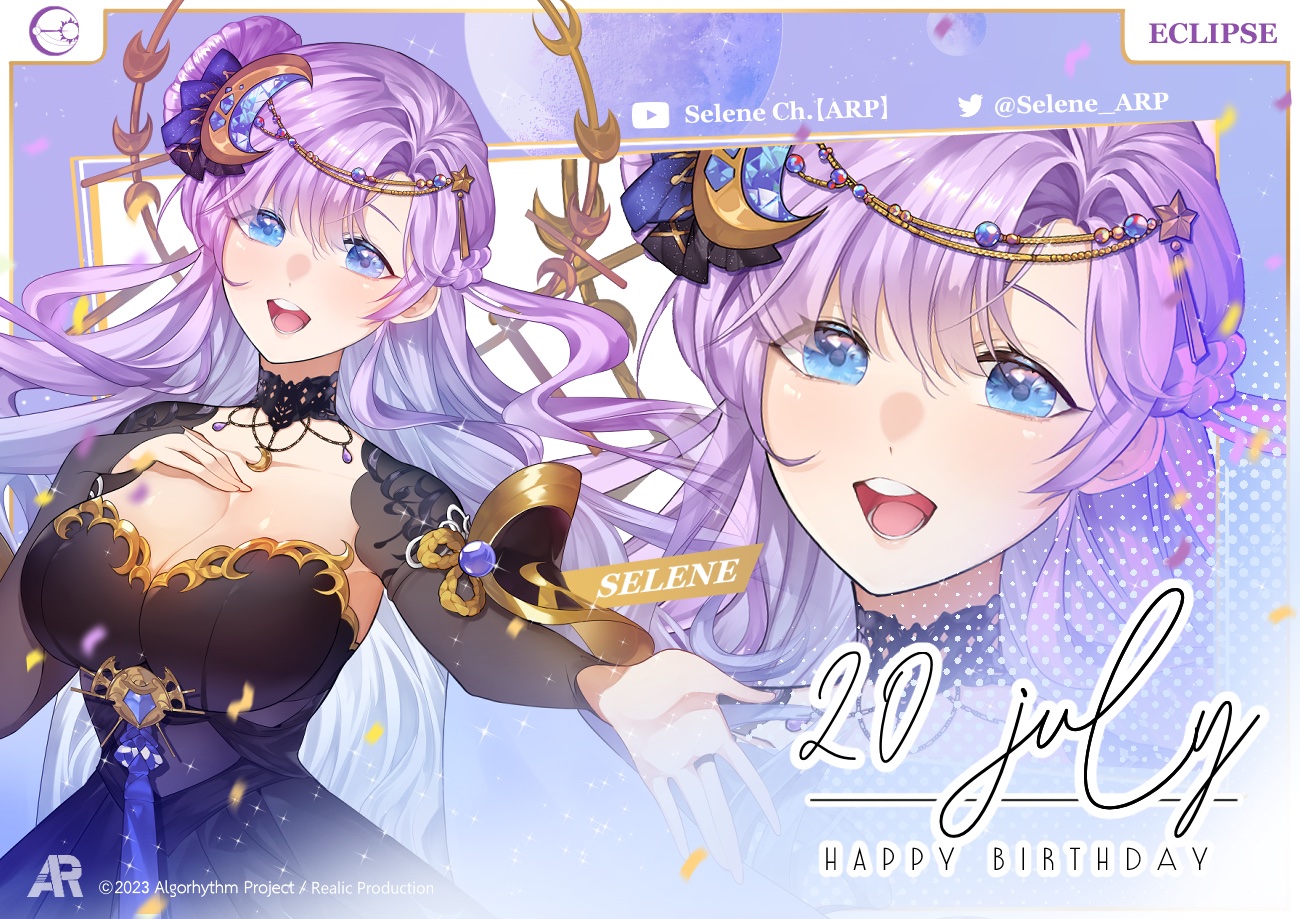 Algorhythm Project on Twitter: "🐰🌕HAPPY SELENE DAY!!🌕🐰 สุขสันต์วันเกิด @Selene_ARP ตัวแทนแห่งจั ...