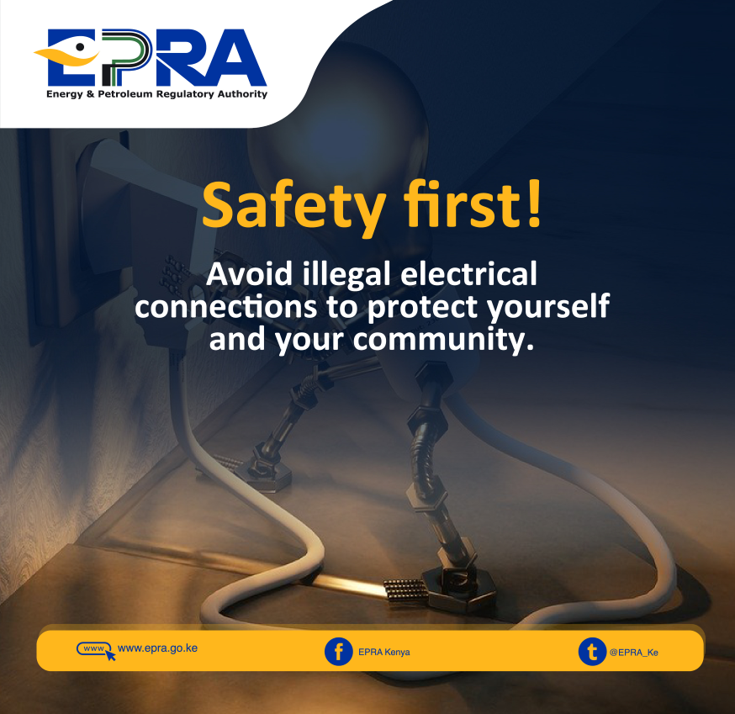 Energy and Petroleum Regulatory Authority on Twitter: "Illegal power supply extensions are a ...