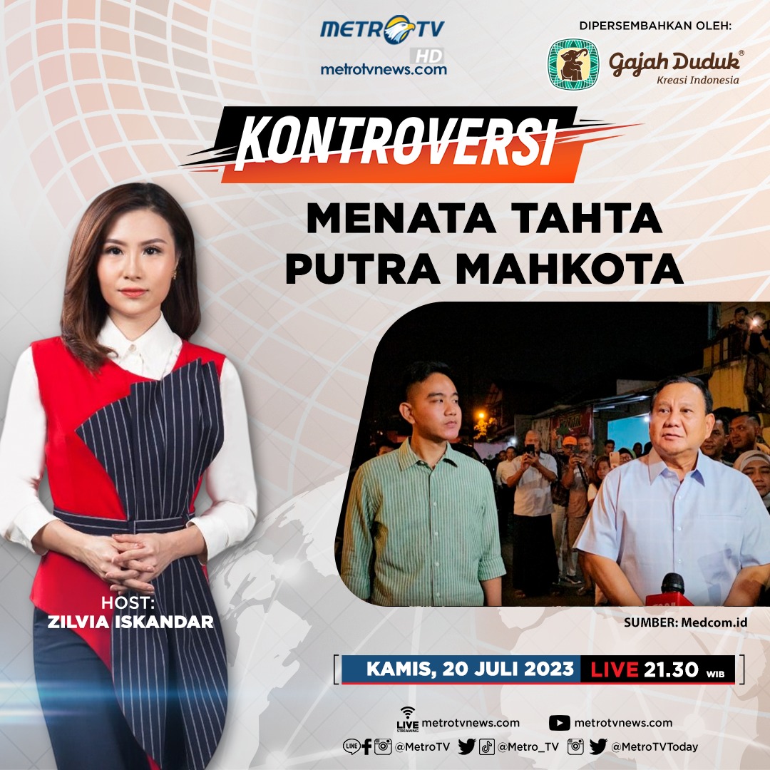 METRO TV on Twitter: "Pengajuan uji materi batas usia minimal Capres dan Cawapres di MK ...
