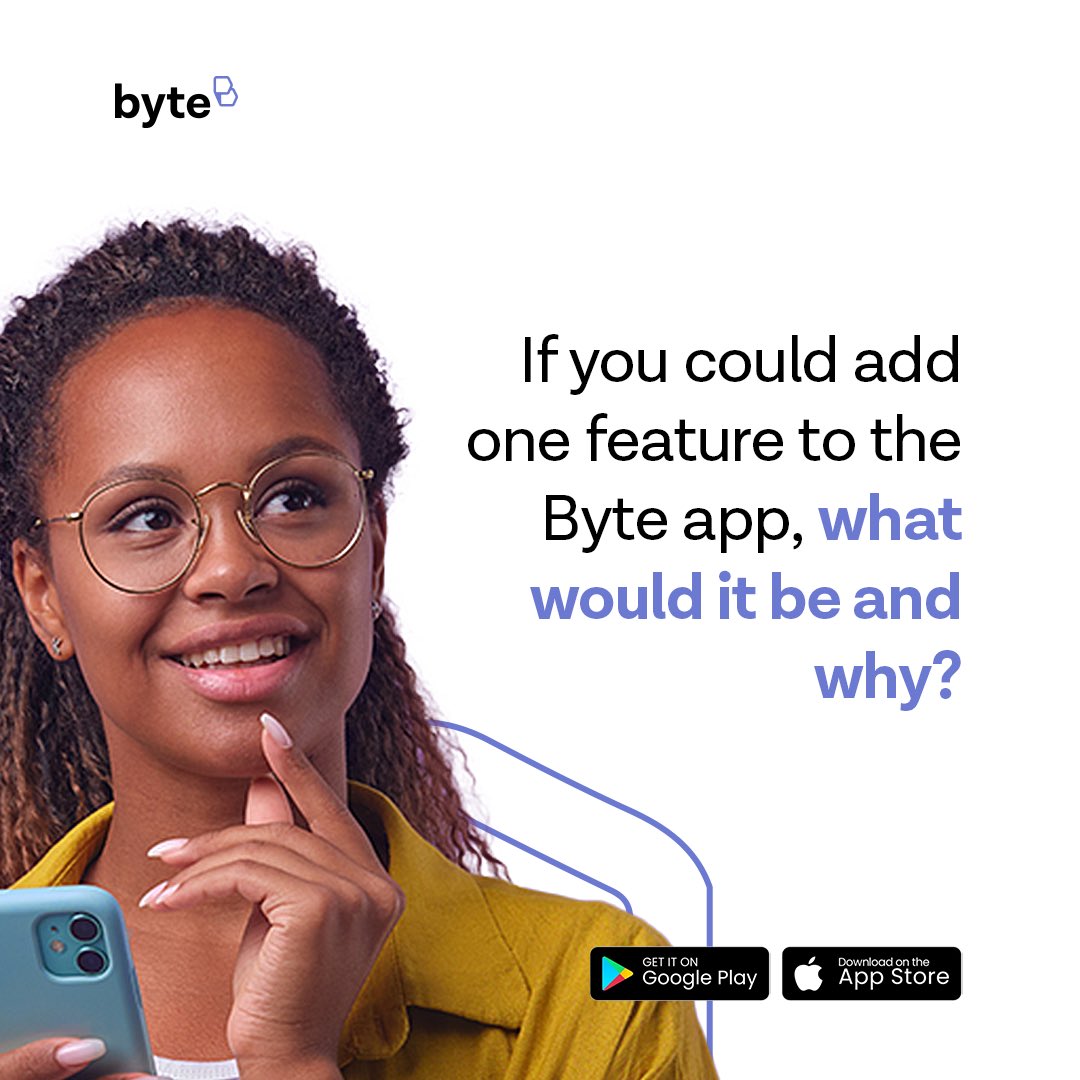 Byte on Twitter: "As a business owner, if you could add a feature to the Byte App, what would it ...