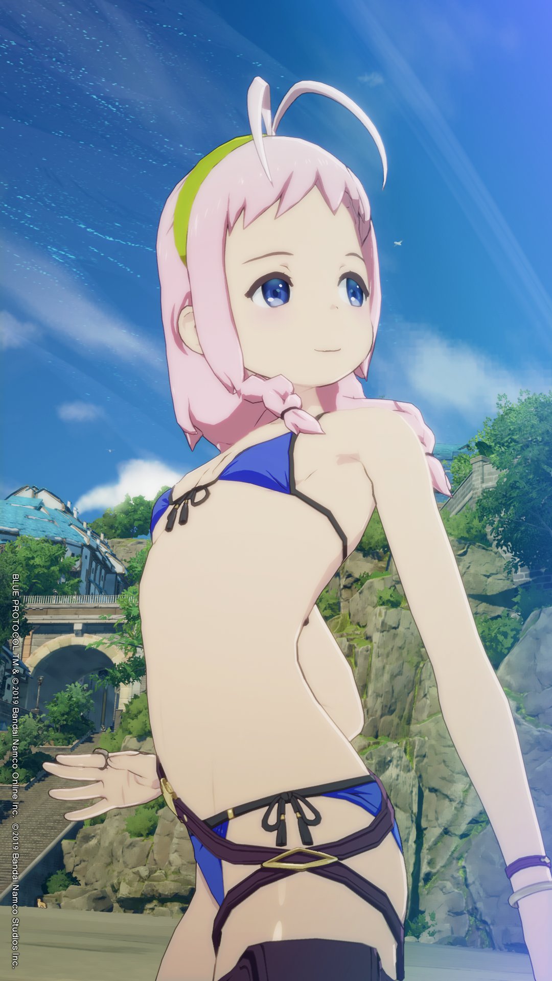 プリノ on Twitter: "平坦ビキニ 「細いなら反れ！ 丸いなら丸まれ！」 あれはいい名言だった😌 #ブルプロ #ブルプロSS #BlueProtocol https://t.co ...