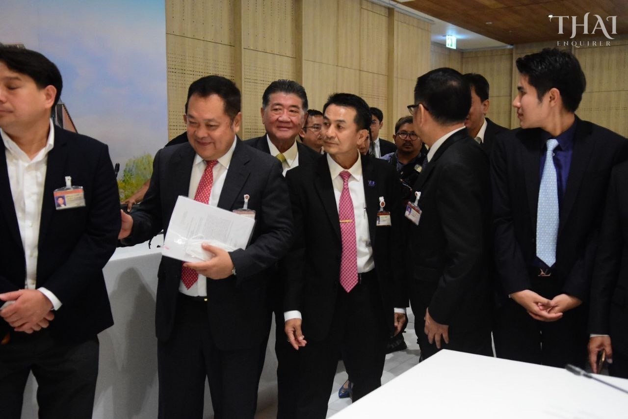 Thai Enquirer on Twitter: "Pheu Thai leader Chonlanan Srikaew said the joint parliament's ...