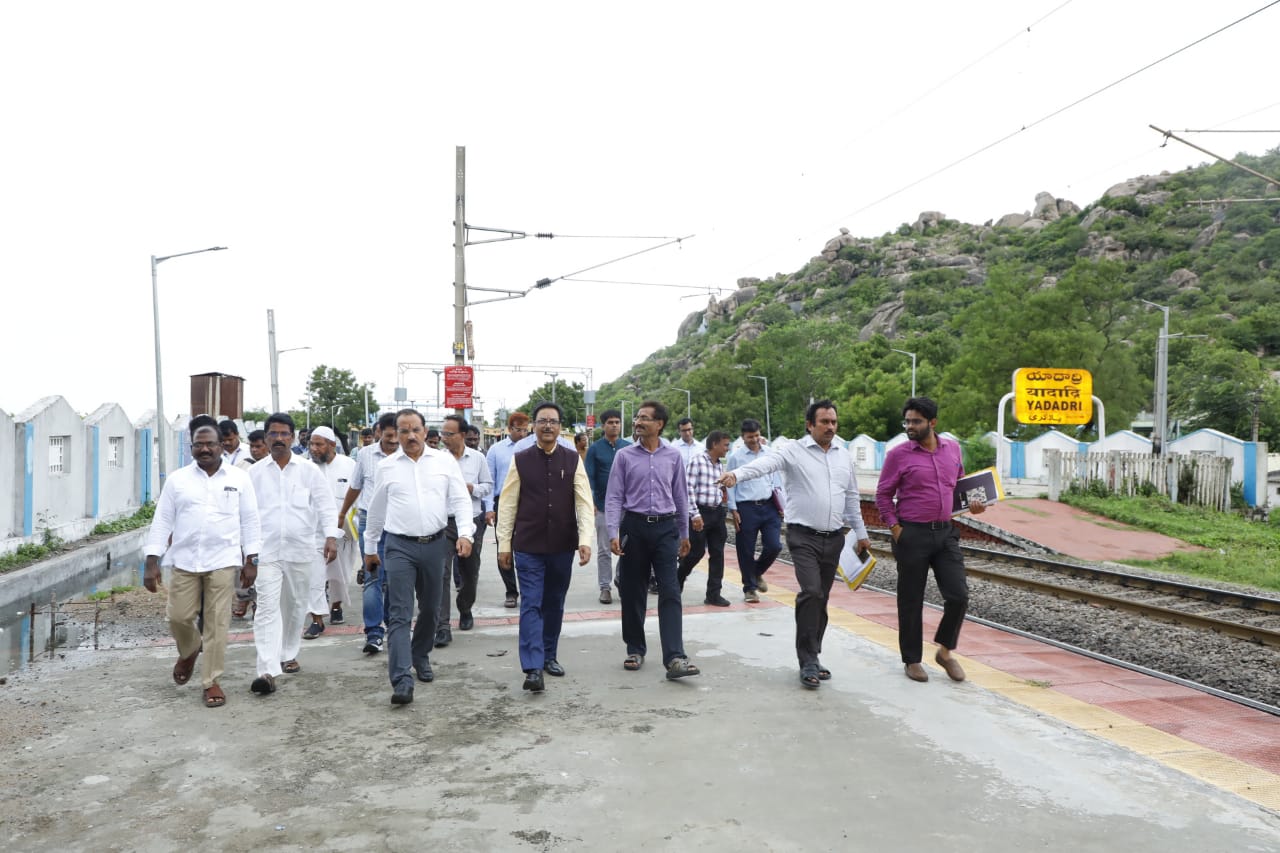 South Central Railway on Twitter: "Shri Arun Kumar Jain, General Manager, SCR inspected ...