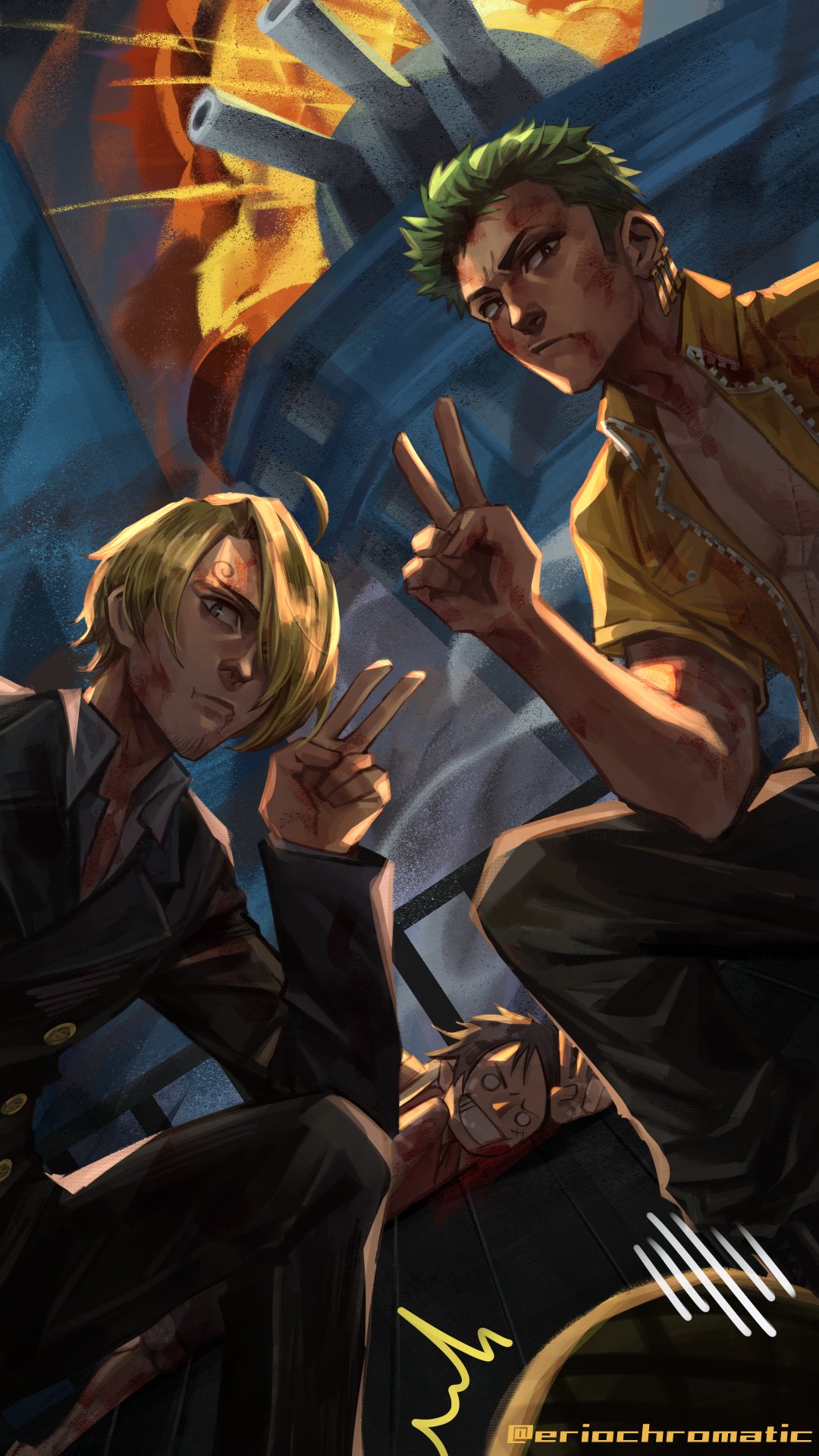 One Piece Zoro And Sanji