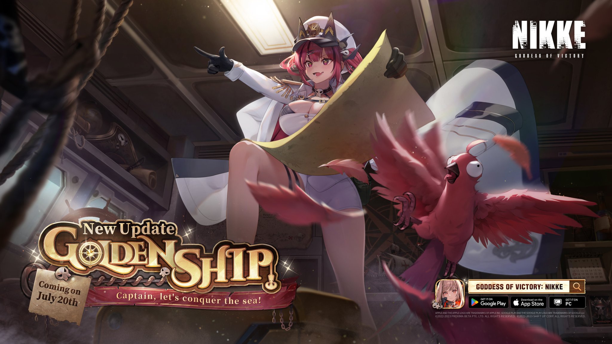 GODDESS OF VICTORY: NIKKE on Twitter: "【Version Update Maintenance Notice】 The 「GOLDEN SHIP ...