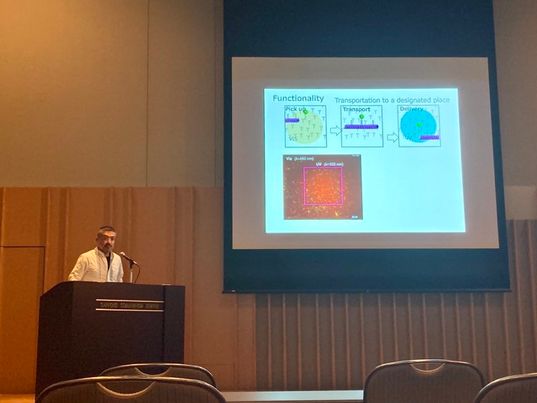 Active Matter Lab Kyoto University on Twitter: "Today, Professor Akira Kakugo delivered an ...