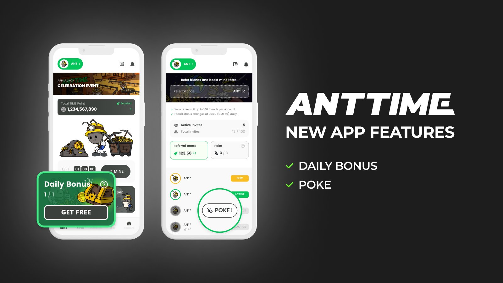 ANTTIME | TIME To EARN 💚 on Twitter: "🎁 Let's enjoy #ANTTIME's new feature and get #Airdrop! ⚡️ ...