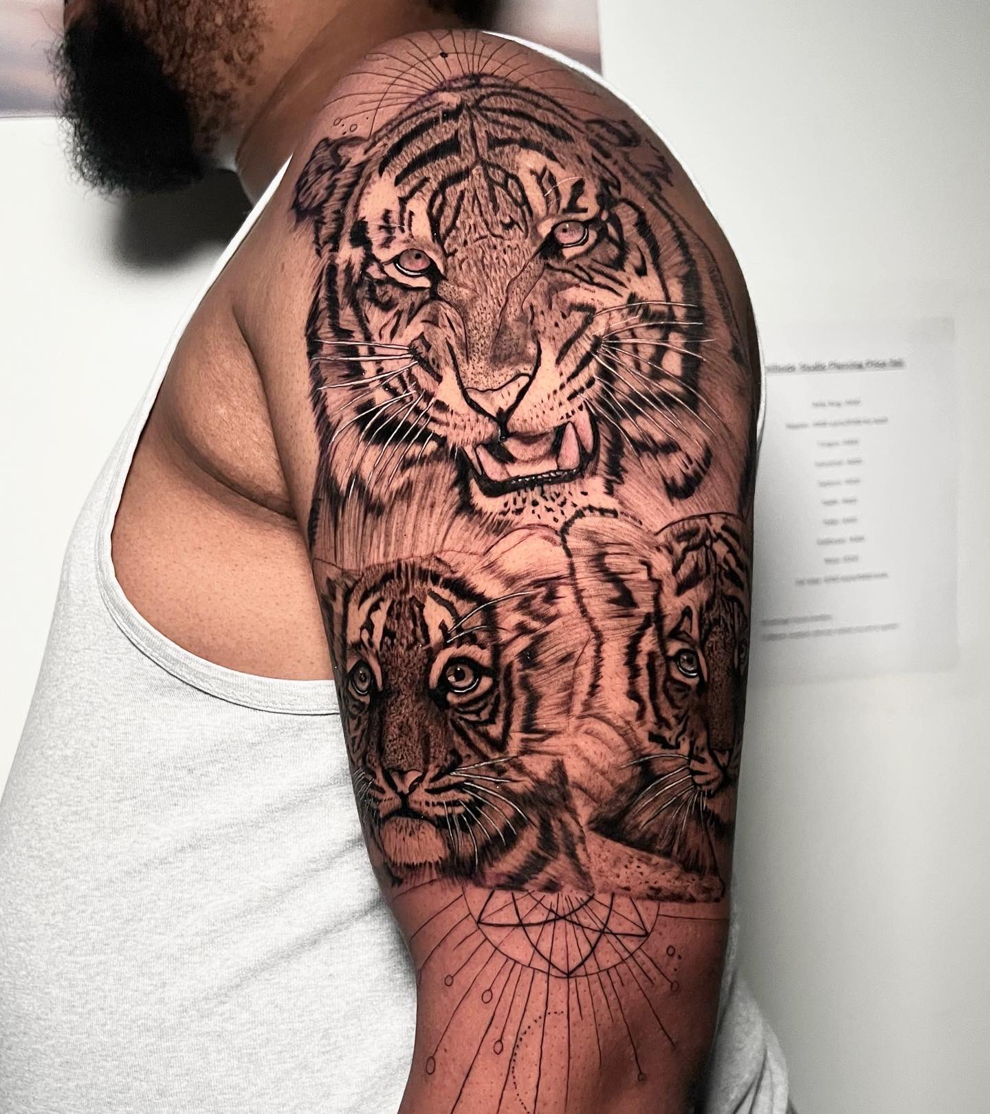 Tiger Family Tattoo