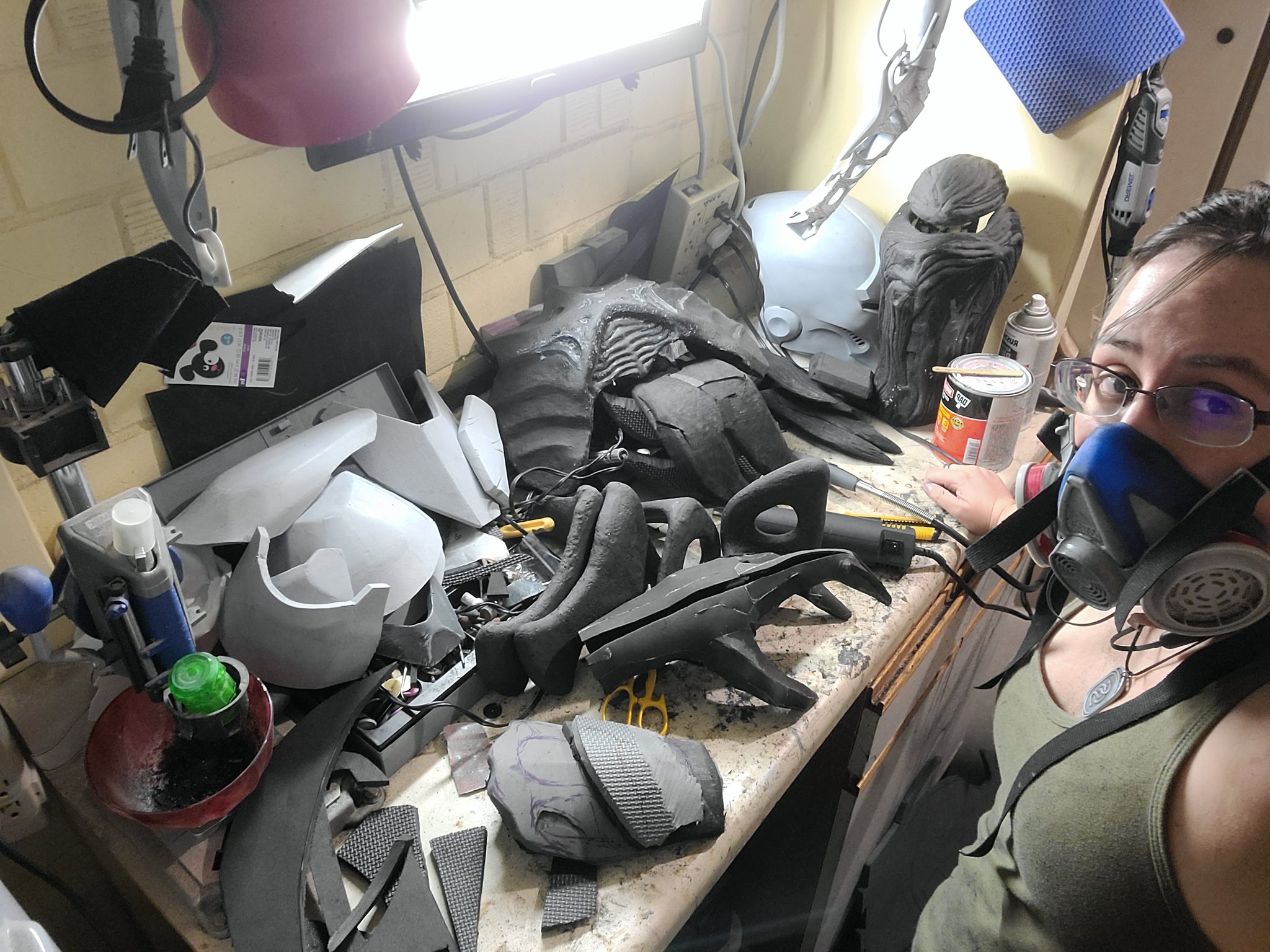 Tenrouken on Twitter: "Friends keep bugging about seeing the cosplay progress, so here, have a ...