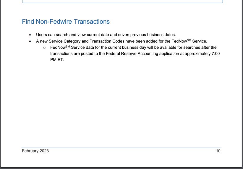 ISO 20022.... LET'S DO IT on Twitter: "💥FEDNOW SERVICE DATA POSTED TO FEDERAL RESERVE ...