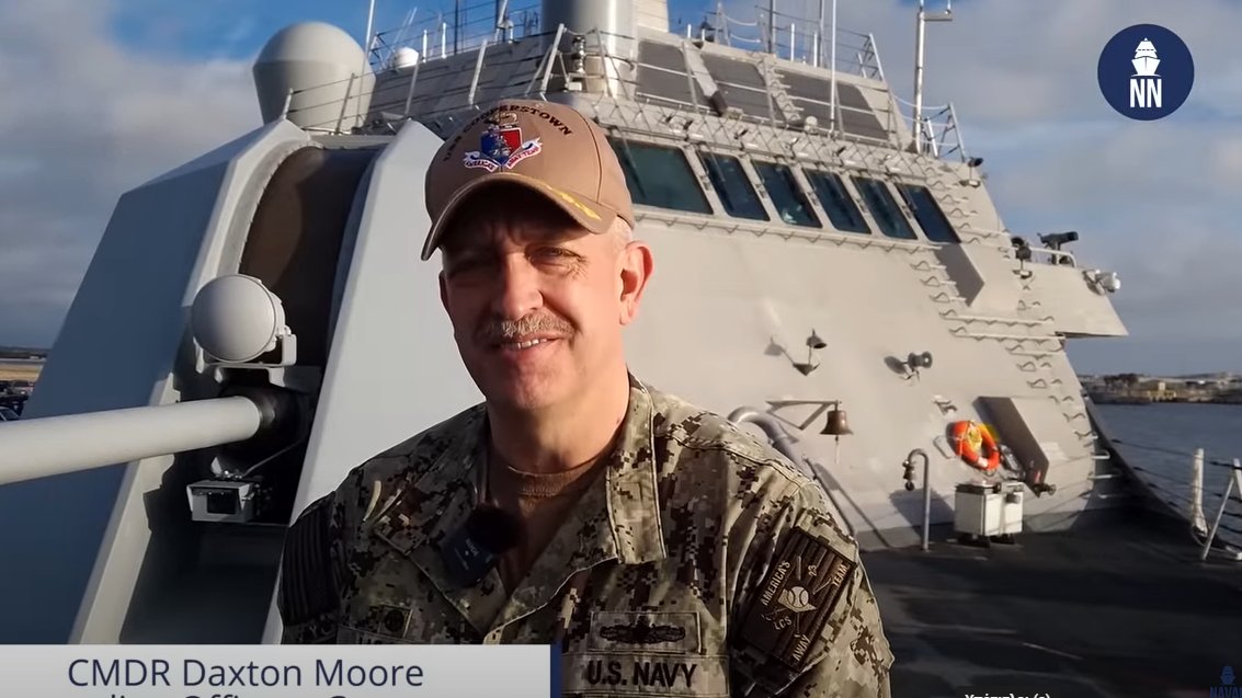 Naval Analyses on Twitter: "During a brief tour of @navalnewscom aboard the 23rd LCS of the ...