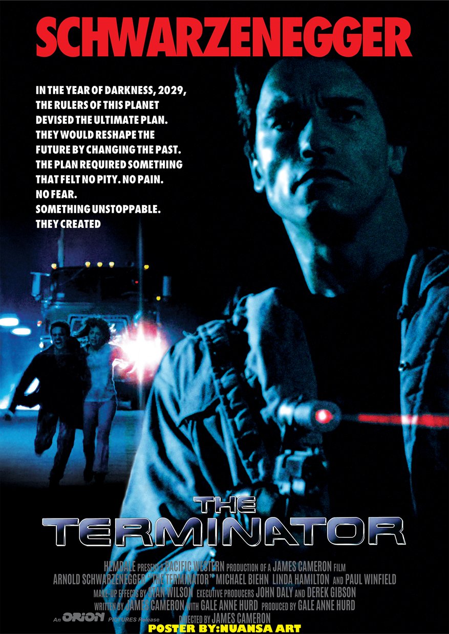 Das Terminator Plakat 1984