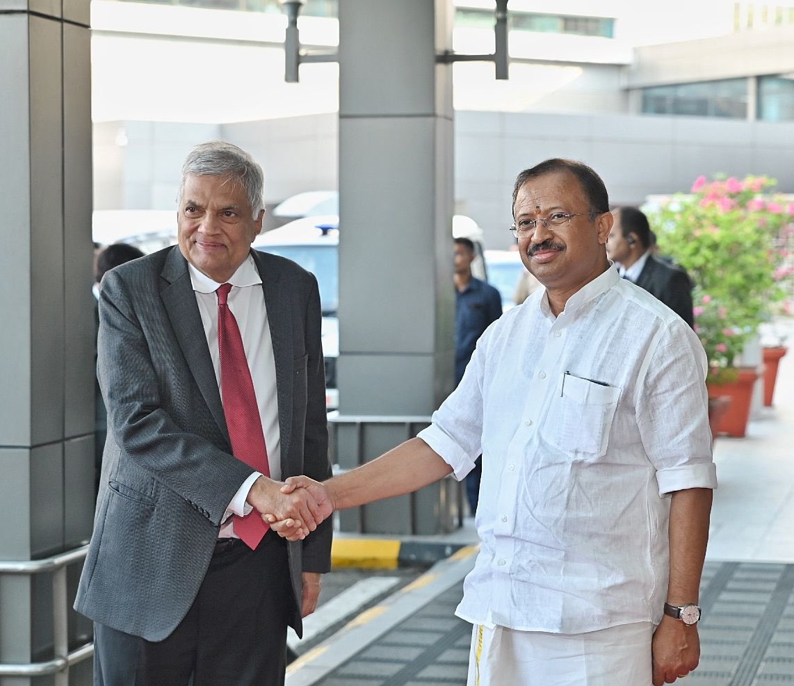 Arindam Bagchi on Twitter: "Warm welcome to President @RW_UNP of Sri Lanka on his maiden visit ...