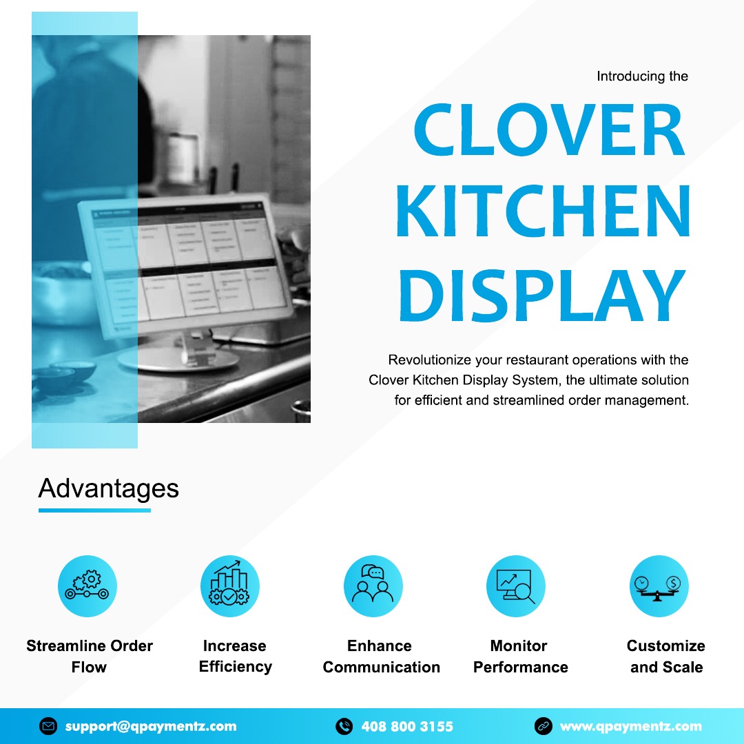 Q PaymentZ on Twitter: "🍽️ Revolutionize your restaurant operations with the Clover Kitchen ...
