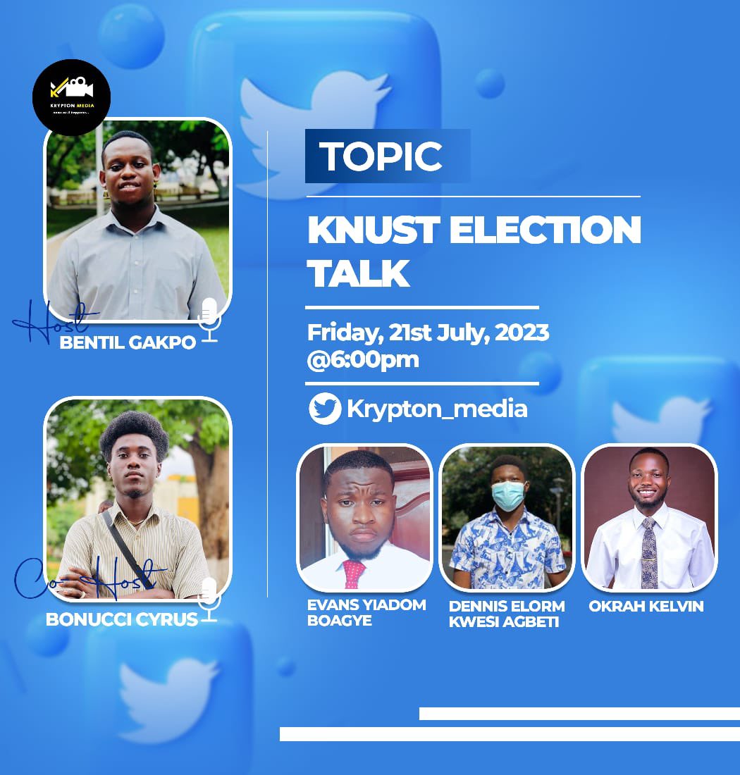 Krypton Media_KNUST on Twitter: "The Journey to the SRC elections is on. Join us, as we bisect ...