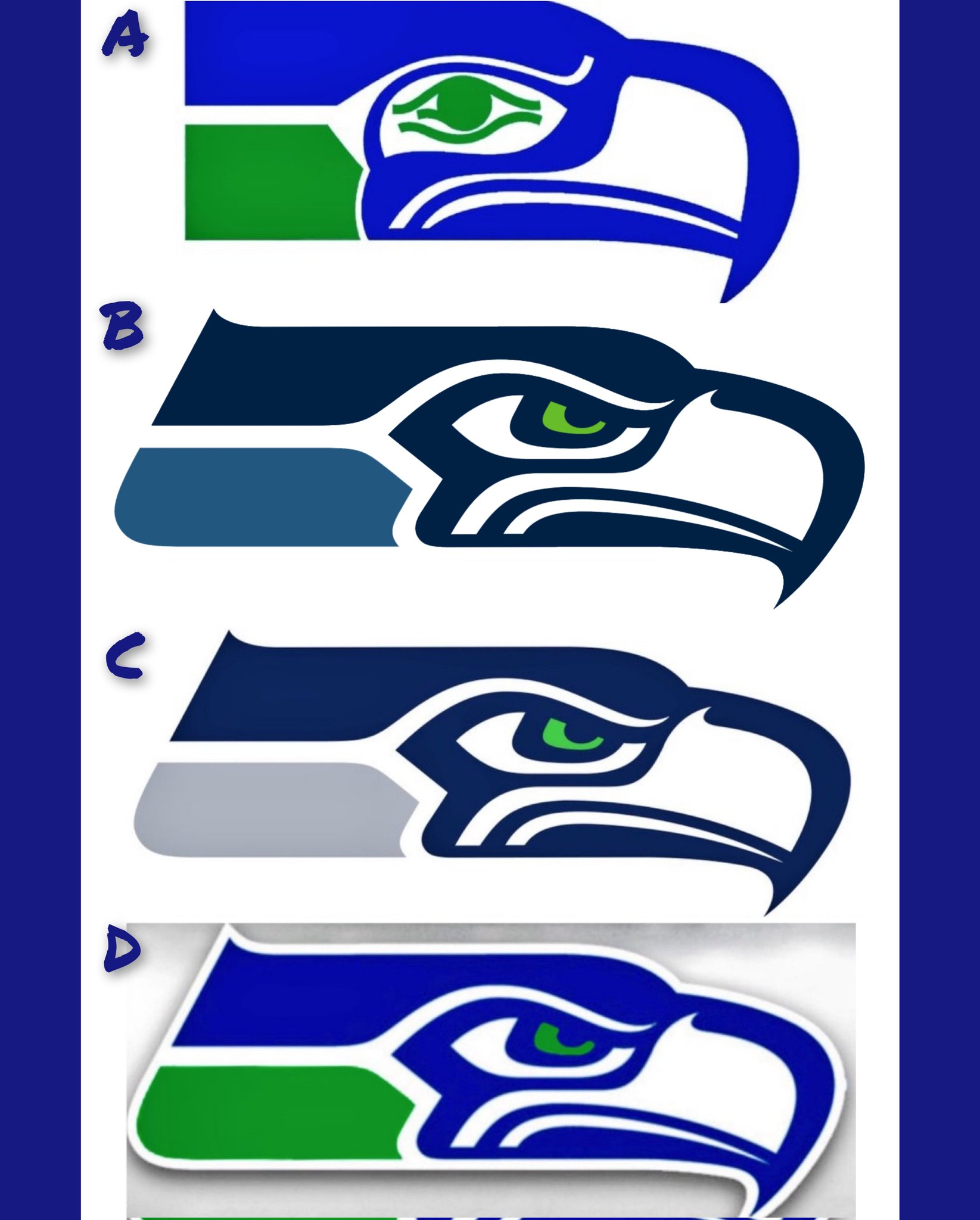 Original Seahawk Logo
