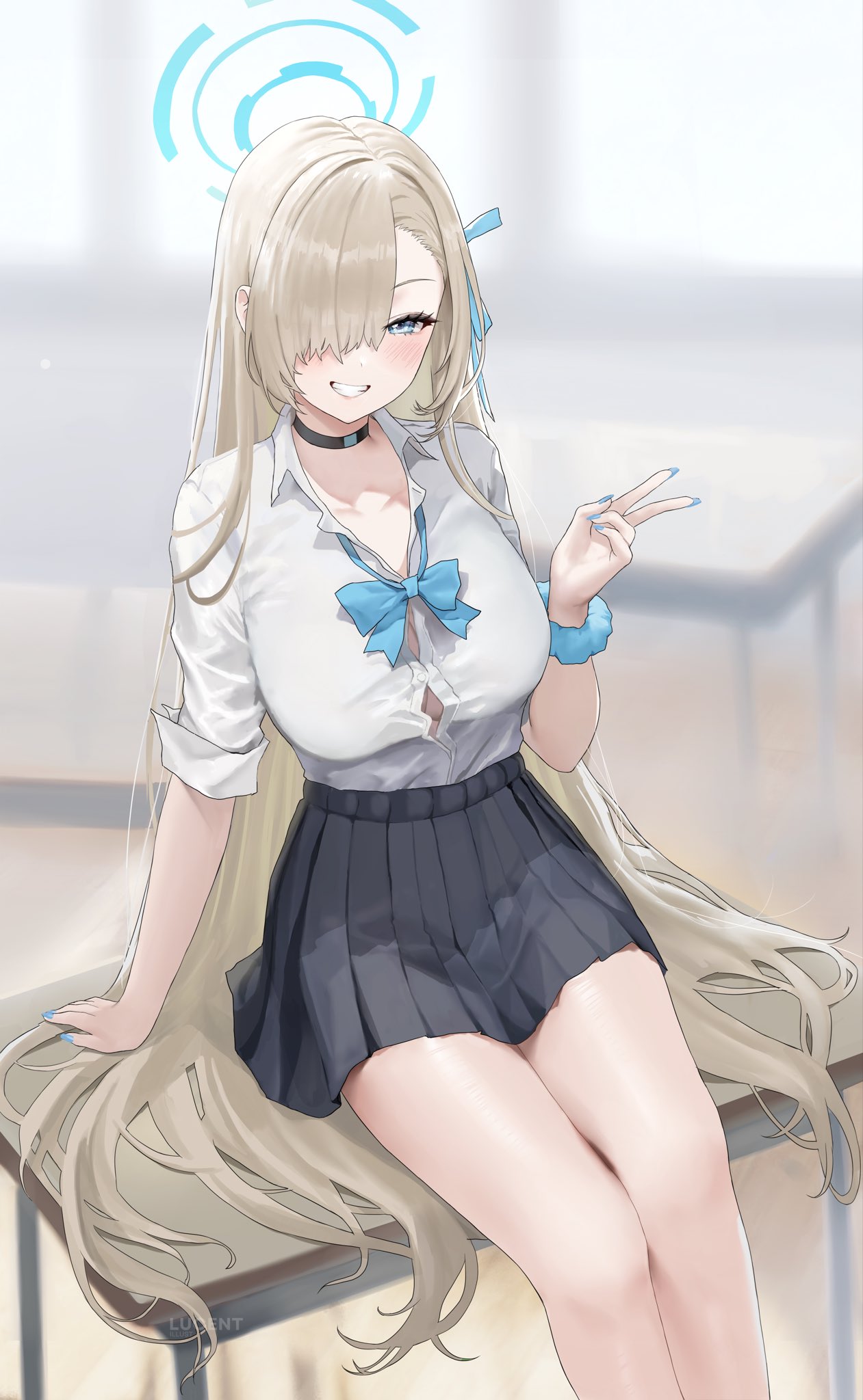 Daily Asuna Ichinose on Twitter: "𝐃𝐚𝐲18 @lucenttea #ブルアカ #BlueArchive #블루아카이브 #一之瀬アスナ https://t ...