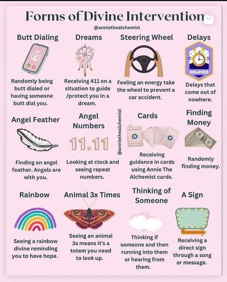 Sister Spell Binder on Twitter: "Forms of Devine Intervention https://t.co/A4QaWqODGh" / Twitter