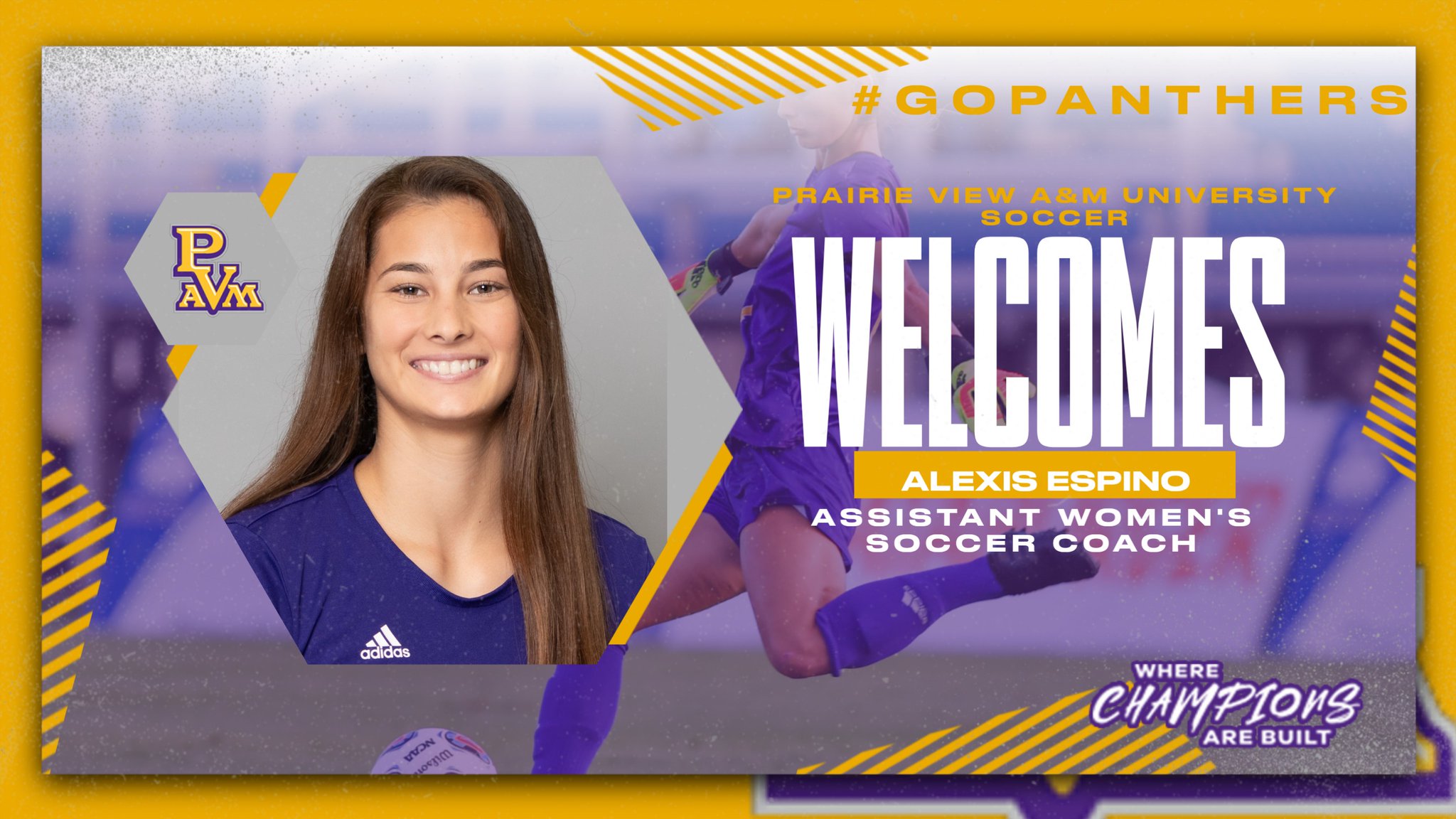 PVAMU Panthers on Twitter: "PVAMUATH: Panther family, let's welcome Alexis Espino (former PV ...