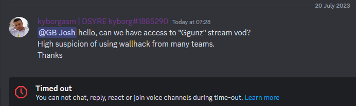 kyborg on Twitter: "I just got 24h BAN in #WSOW discord because I've provided the proofs of ...