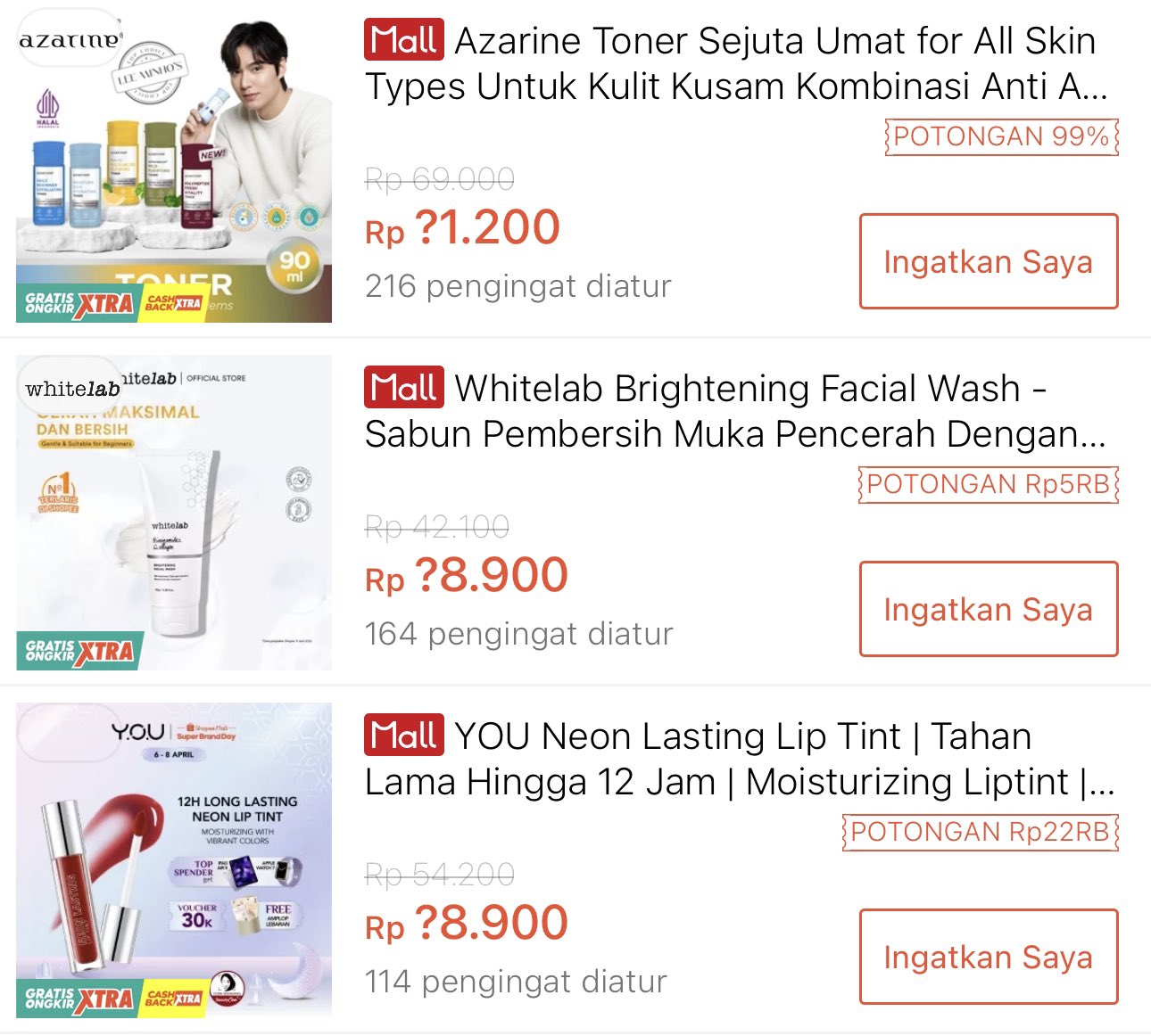 BerburuSale - Base Diskon Kukka on Twitter: "Flash Sale Shopee‼️ ⏰ 00:00 WIB Mie Suksess Ayam ...