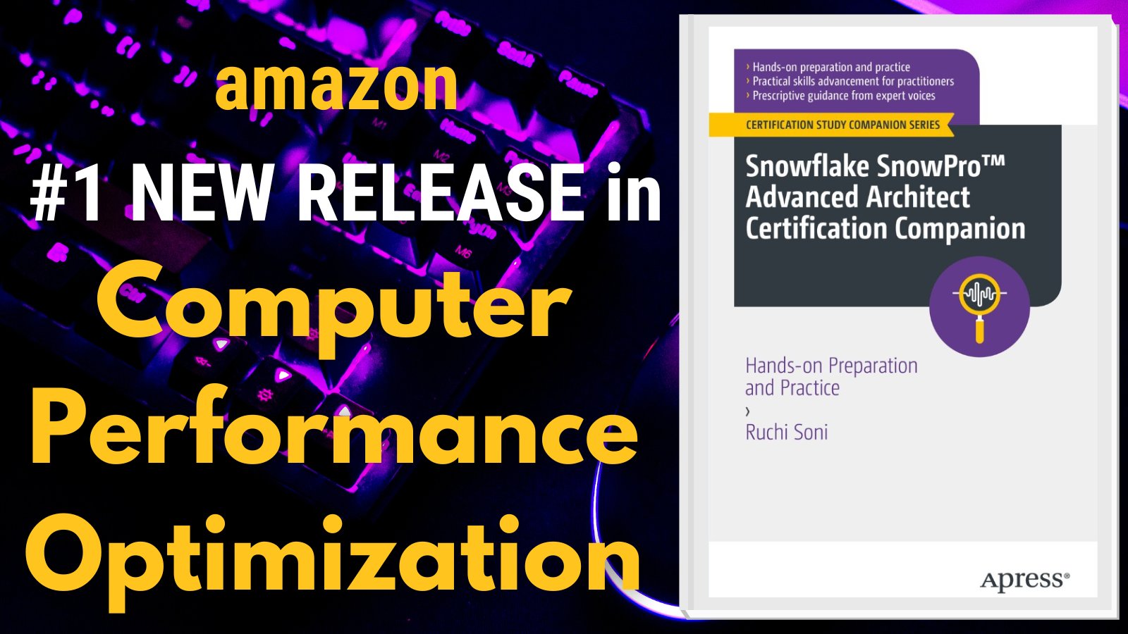 Apress on Twitter: "Master the intricacies of #Snowflake & prepare for the #SnowPro Advanced ...