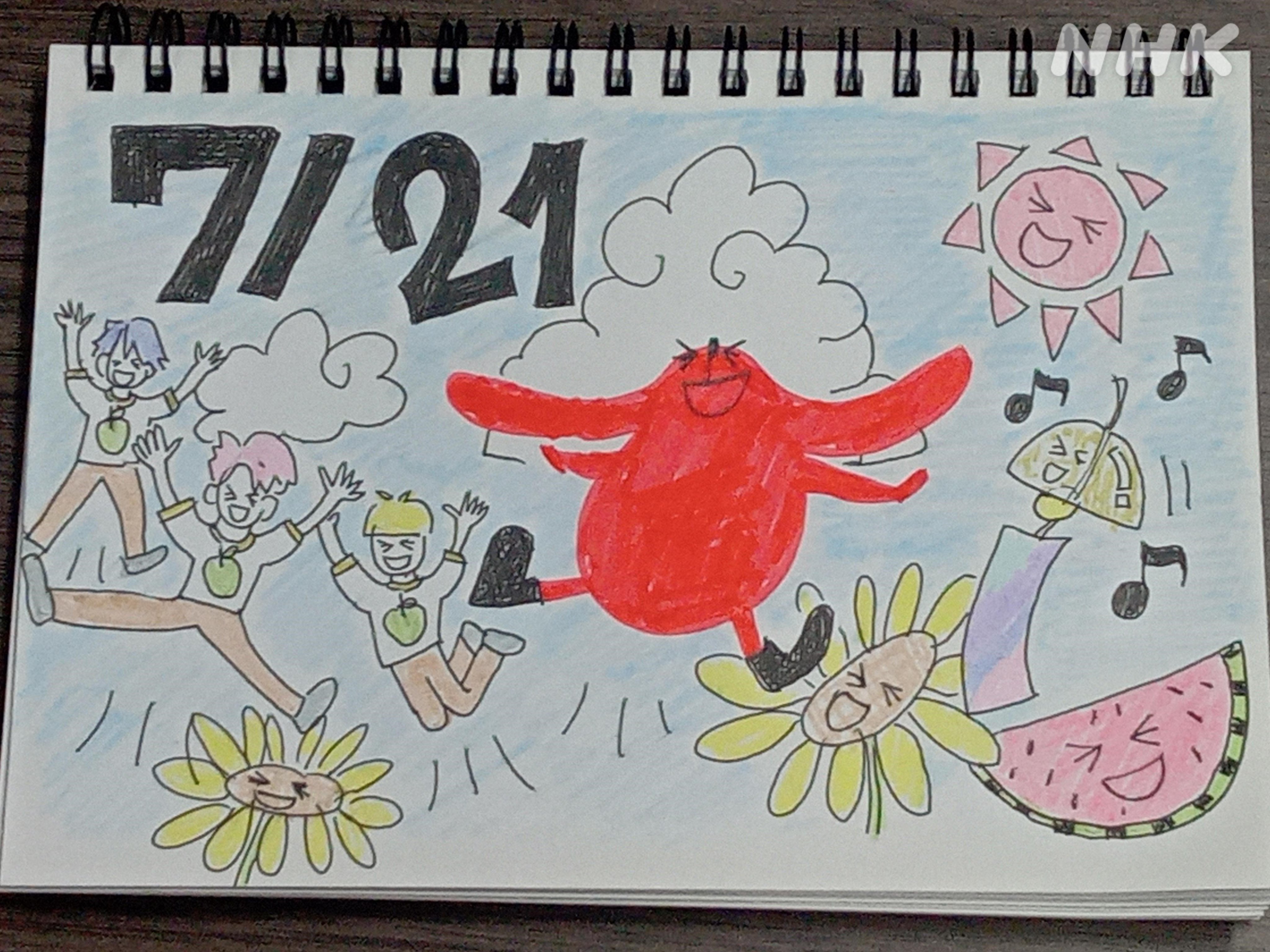 NHKラジオニュース on Twitter: "NHK #マイあさ ♬♪ 青と夏 (平成30年) Mrs. GREEN APPLE ☑伊藤 気象予報士が この曲を選んだ訳は ...