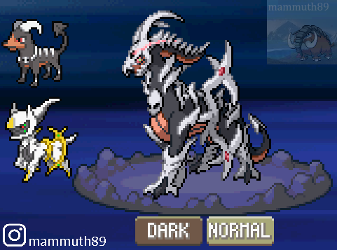 Shiny Houndoom Sprite