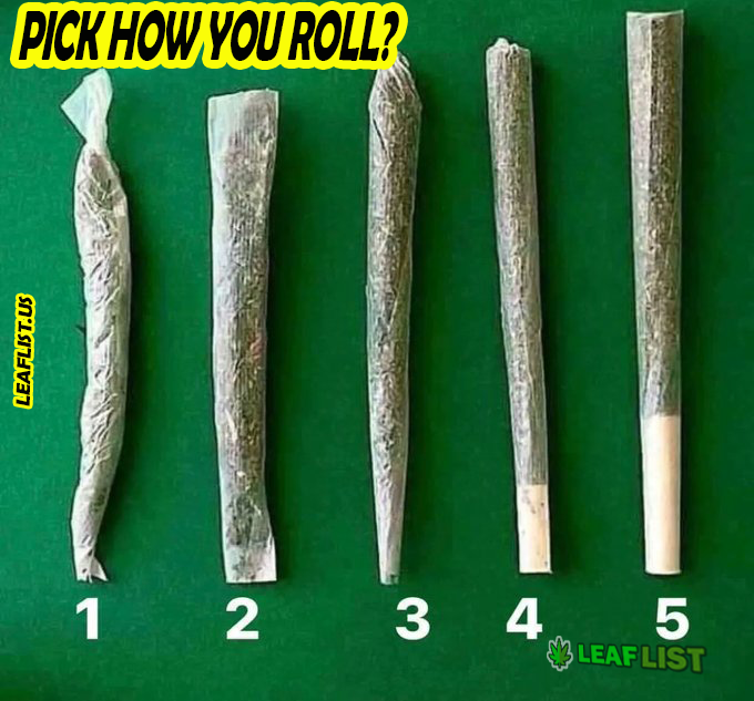 Weed Joint Types