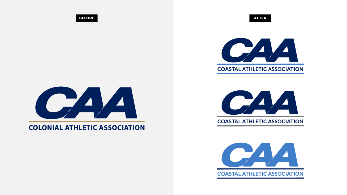 College Sports Logos on Twitter: "Earlier today the CAA changed its name from Colonial to ...