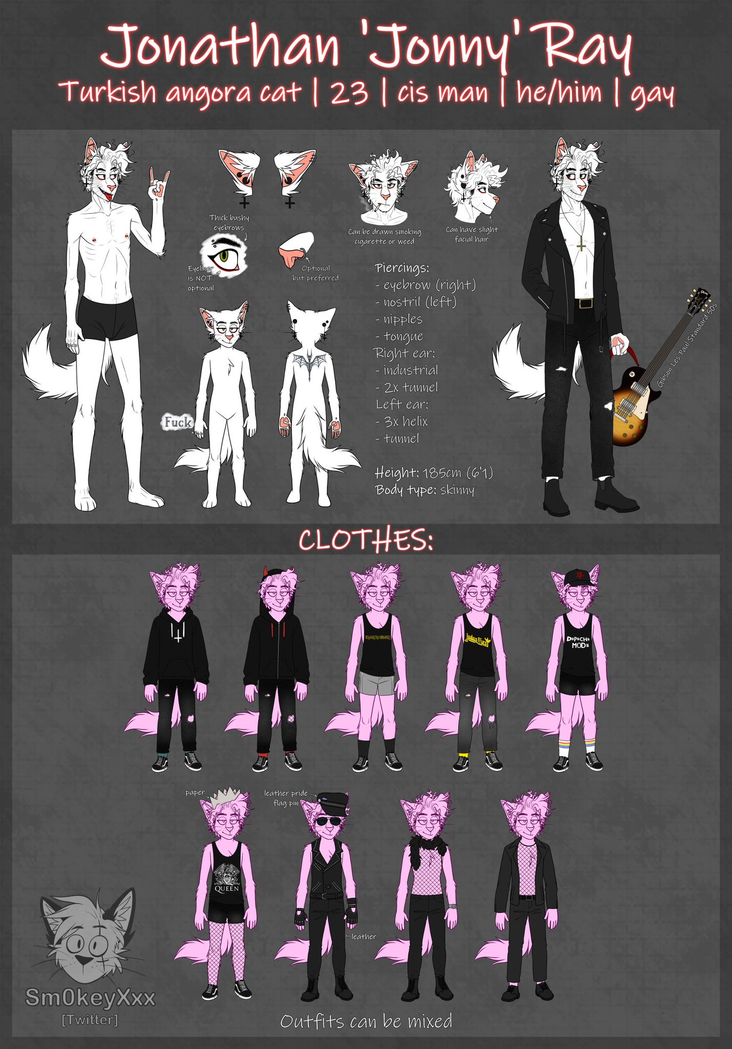 🏳️‍🌈𖤐Smokey𖤐🏳️‍🌈 on Twitter: "Finally finished reference for this homo https://t.co/zDLxyGV7e7 ...