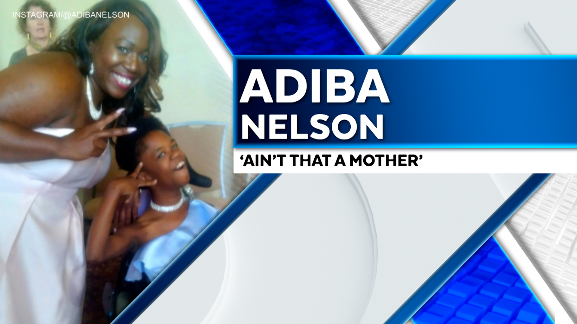 Daily Blast LIVE on Twitter: ". @AdibaNelson is a #SingleMom to a daughter with #CerebralPalsy ...