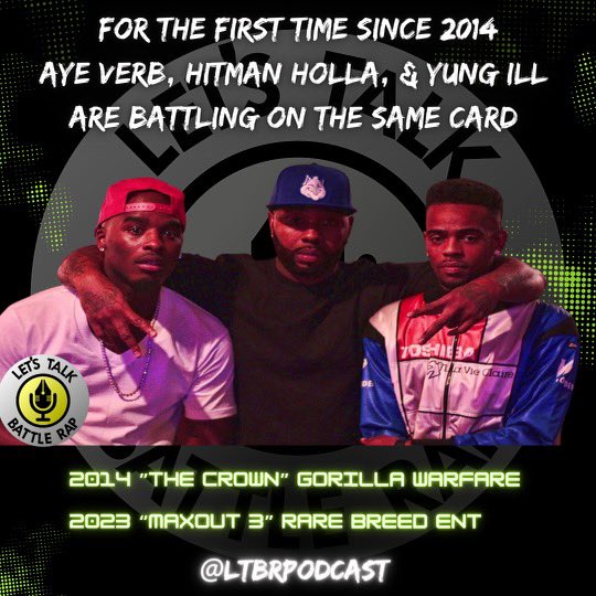 Let’s Talk Battle Rap on Twitter: "We are about to witness the STL Big 3, (Aye Verb, Hitman ...