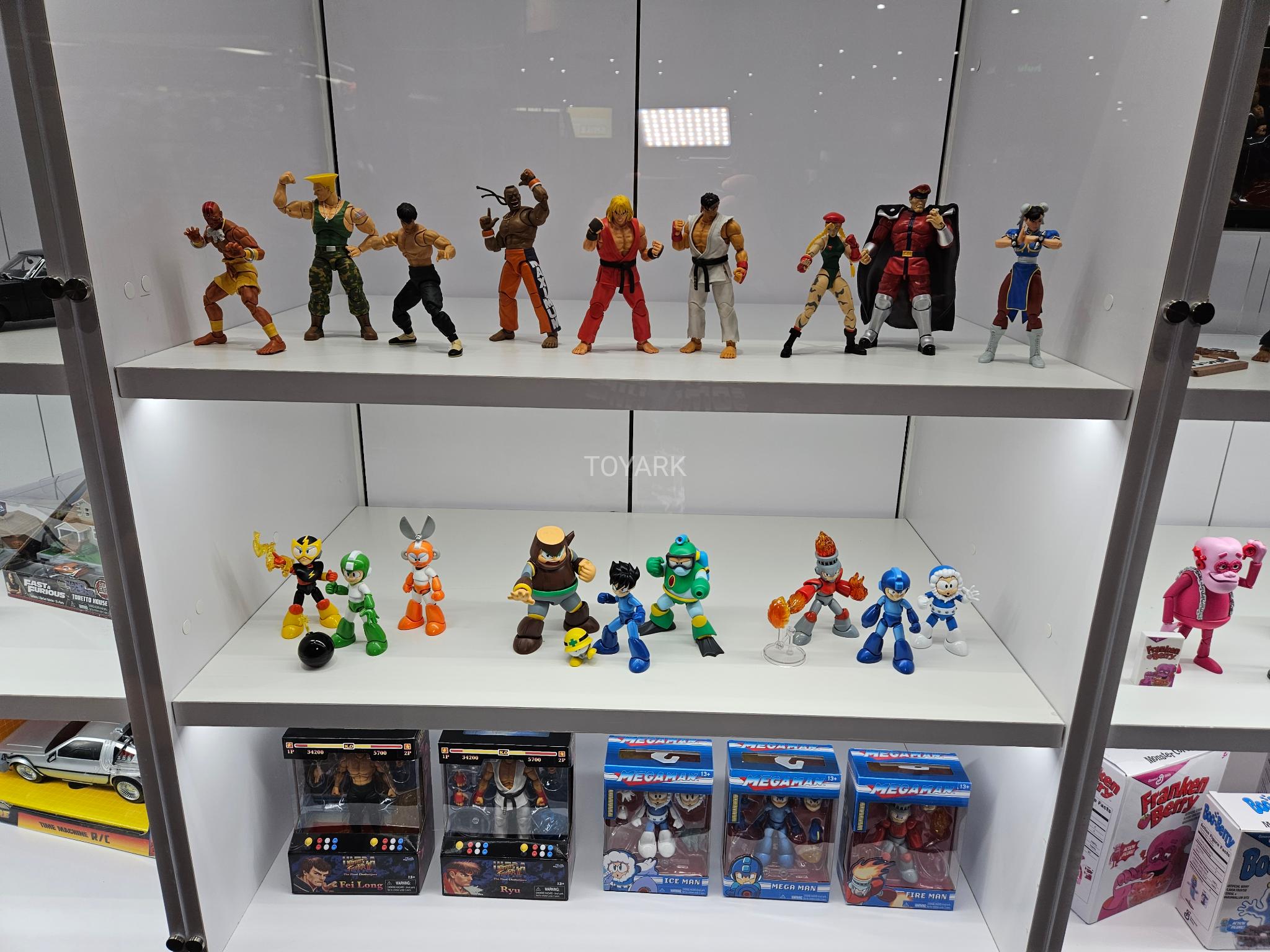 The Toyark on Twitter: "SDCC 2023 – Jada Toys Street Fighter, Mega Man, Cyber Punk, Food Mascots ...