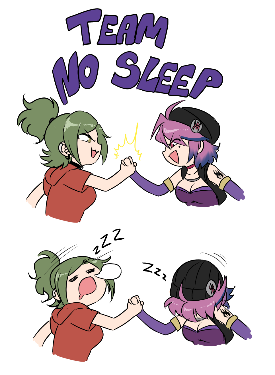 Team No Sleep Meme