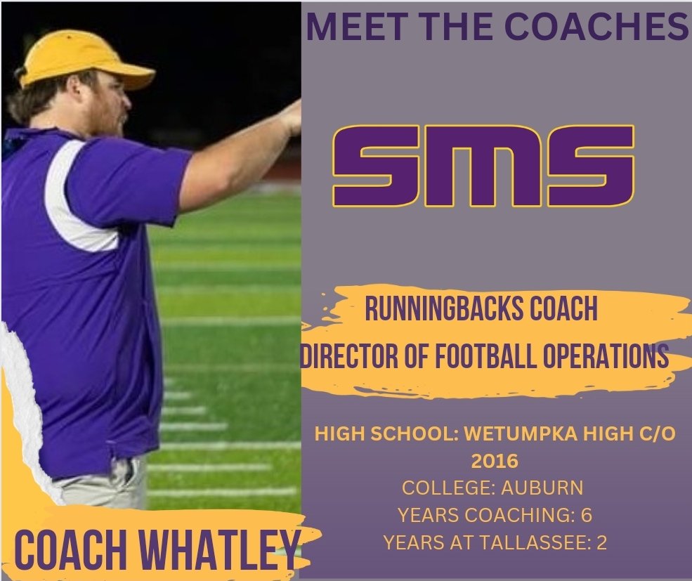 Coach AJ Johnson on Twitter: "Welcome back, Coach Whatley https://t.co/OQIF2tYLcI" / Twitter
