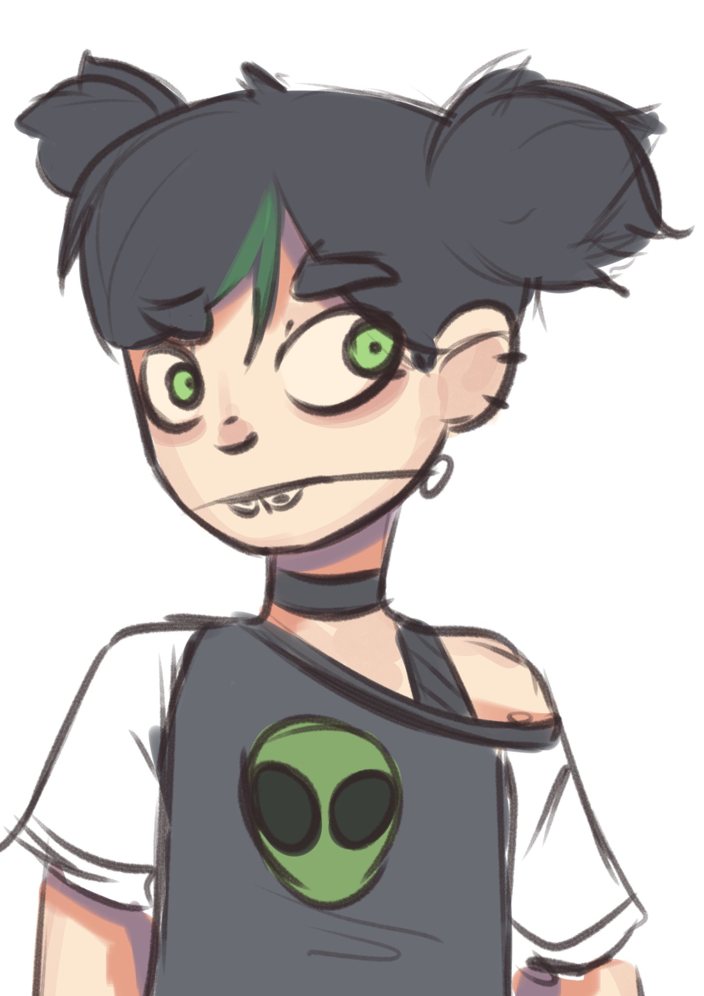 Zero draws 🔞 on Twitter: "parezco papà luchon, la dibujo cada 3 meses xD mi ruth https://t.co ...