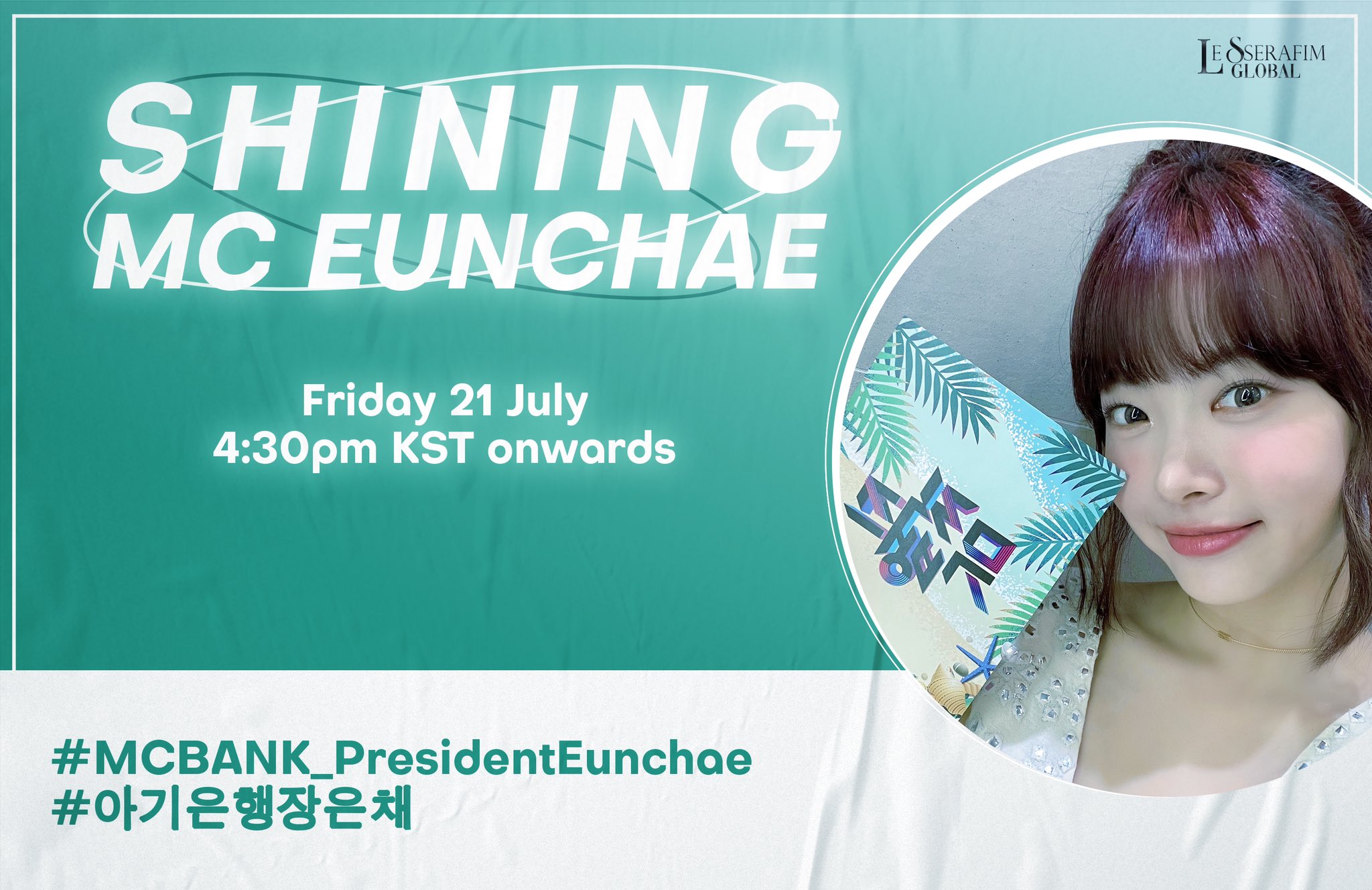 LE SSERAFIM GLOBAL on Twitter: "[#️⃣] Trend Party for EUNCHAE — START! Tweet, Quote Retweet, and ...